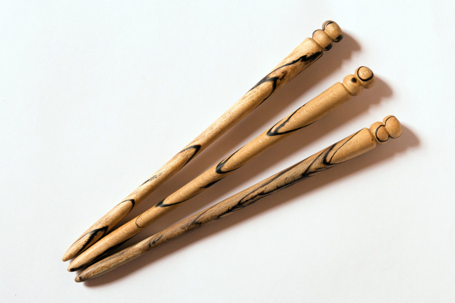 Haarnadel aus Holz für Erwachsene - plastikfrei - Schwarzenberg Naturseife